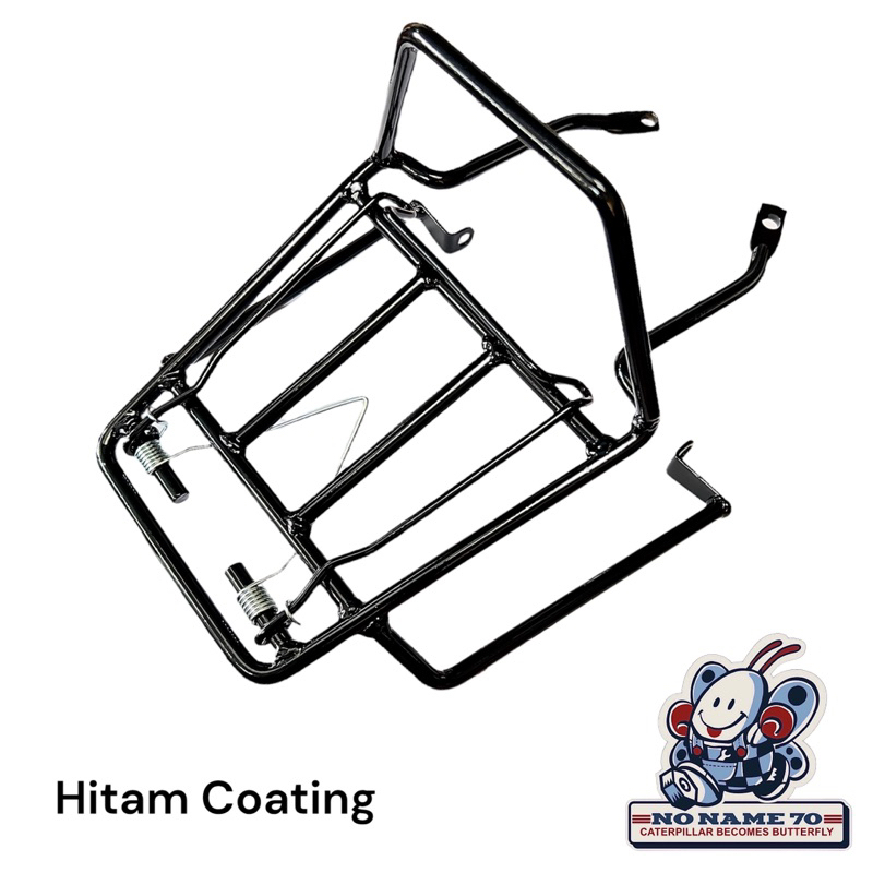 Jual Rak Jepit Depan Honda Win100 Win 100 Hitam Coating | Shopee Indonesia