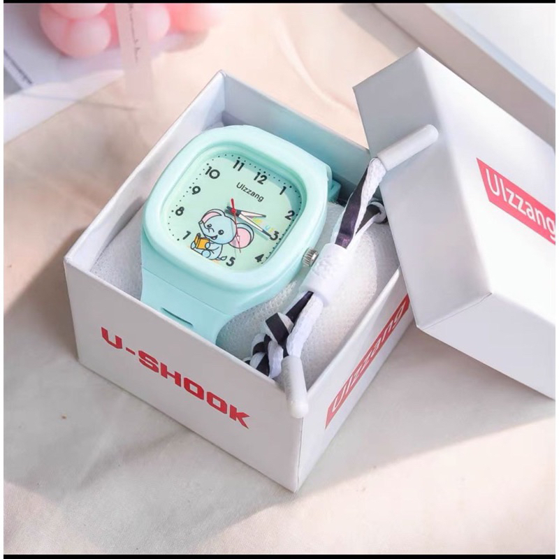 Jual JAM TANGAN ANALOG GAMBAR GAJAH JAM TANGAN RUBBER JAM TANGAN KARET ...