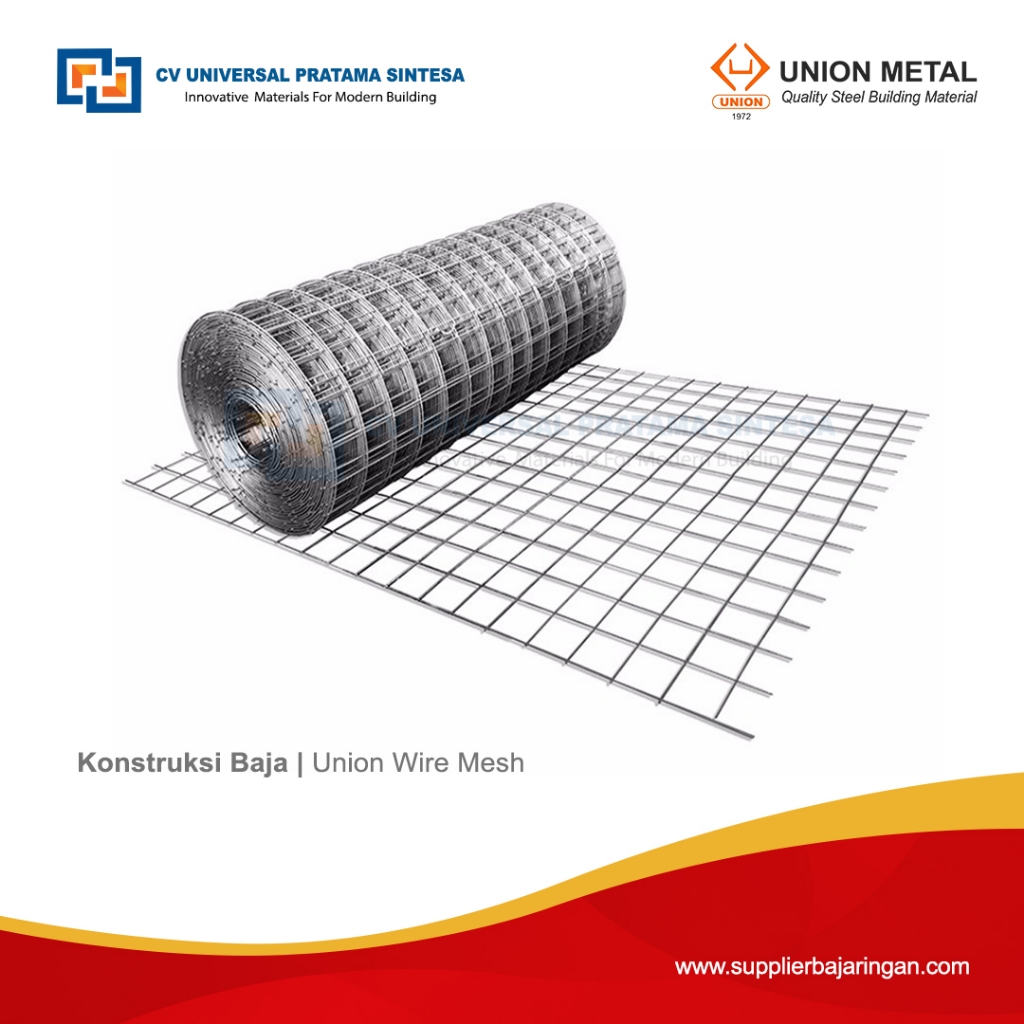 Jual Wiremesh Union Metal Lembaran Baja Original Union Jaring Baja ...