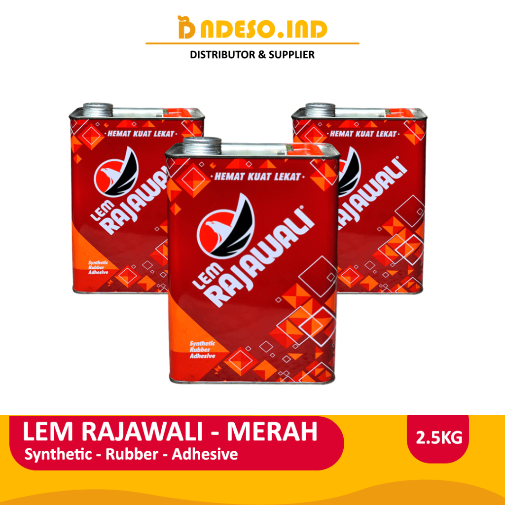 Jual Lem Kuning Rajawali - Merah - 2.5KG | Shopee Indonesia