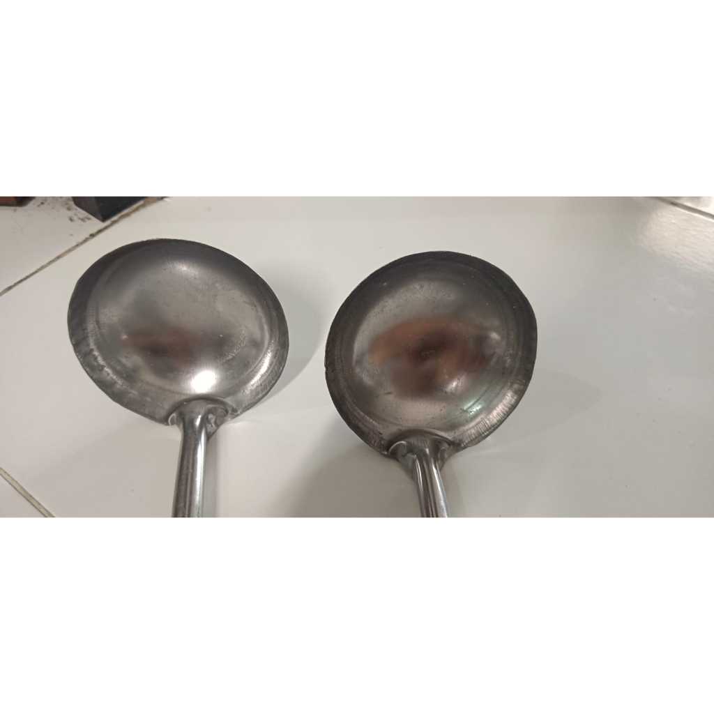 Jual CENTONG BAKSO BESAR PANJANG TERUSAN STAINLESS/IRUS BAKSO BESAR 1 ...