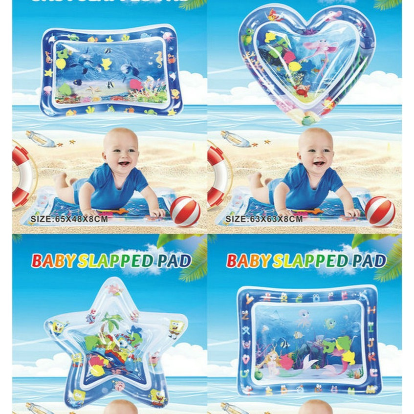 Jual MAINAN KOLAM TIKAR BABY WATER PLAY MAT TUMMY TIME BABY SLAPPED ...