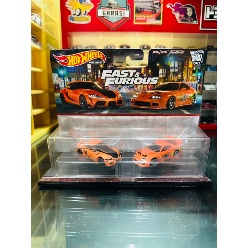 Jual Hotwheels 2 Pack 2021 Toyota GR Supra & Toyota Supra Fast Furious ...