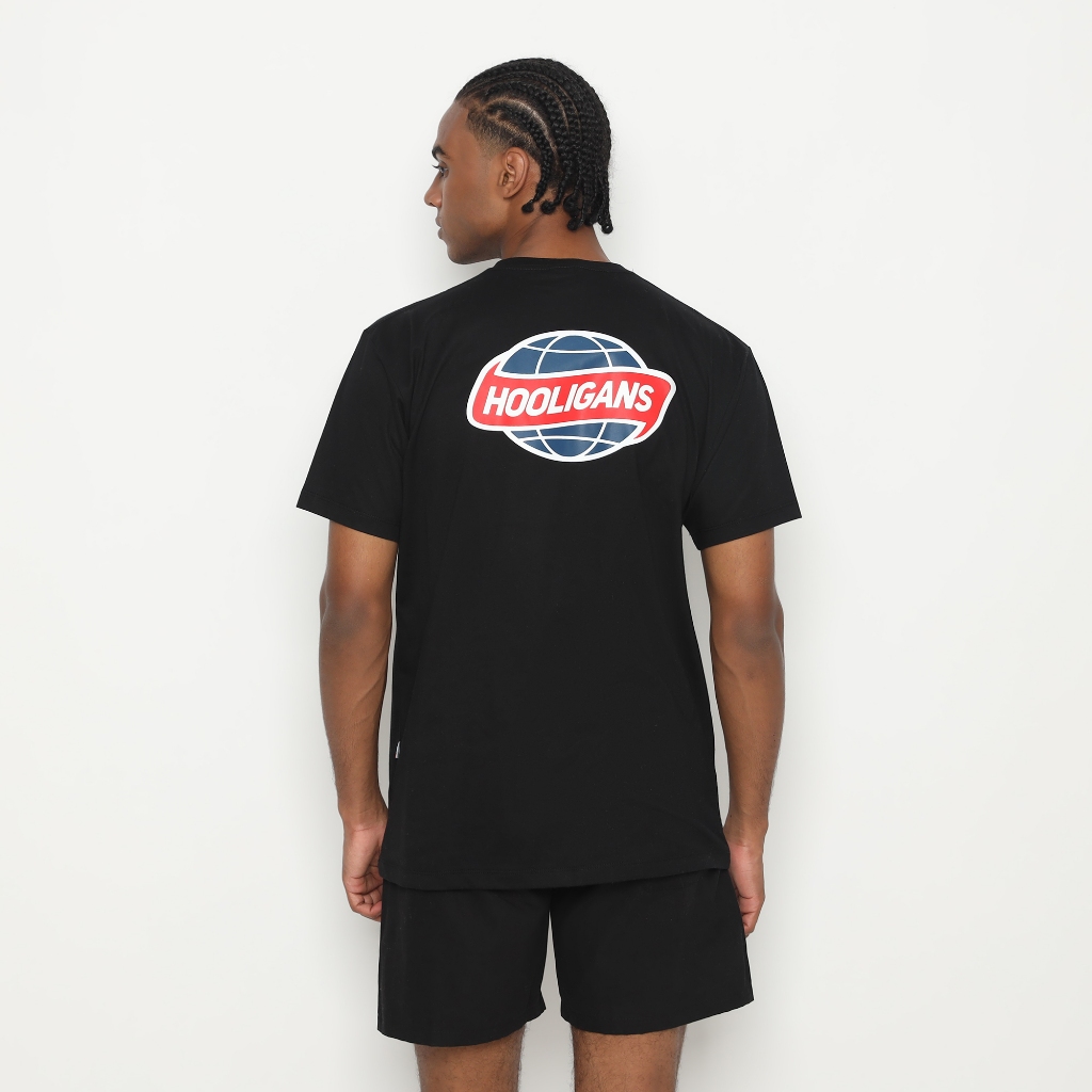 Jual HOOLIGANS T-Shirt Worldwide Black | Shopee Indonesia