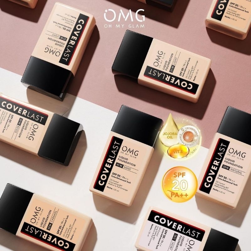 Jual OMG LIQUID FOUNDATION ( ALAS BEDAK ) | Shopee Indonesia