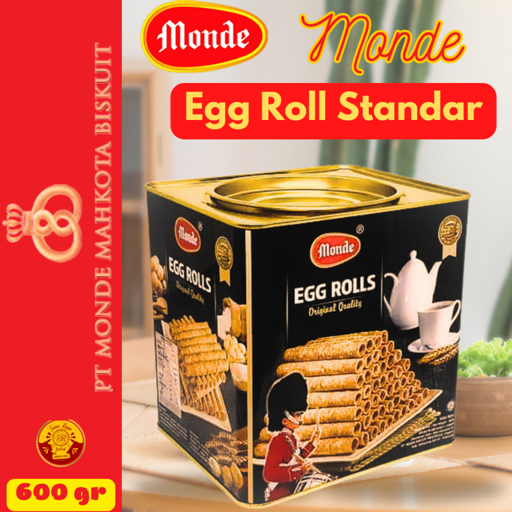 Jual MONDE SERENA EGG ROLLS ORIGINAL 600 GRAM [ HARGA UNTUK 1 DUS ...