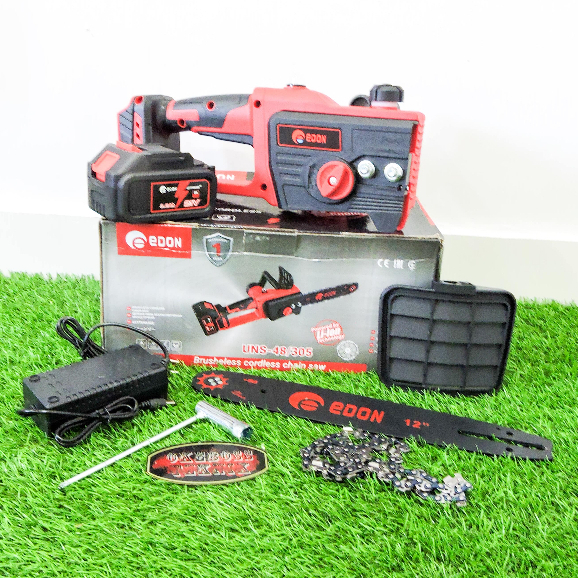 Jual Mesin Chainsaw charger UNS-48/305 21V Edon | Shopee Indonesia