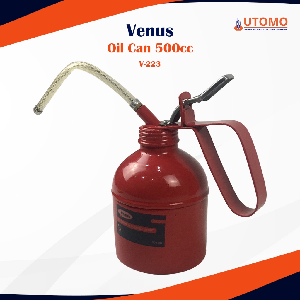 Jual VENUS Oli Can 500 cc Botol Semprotan Oli Kaleng Oil | Shopee Indonesia