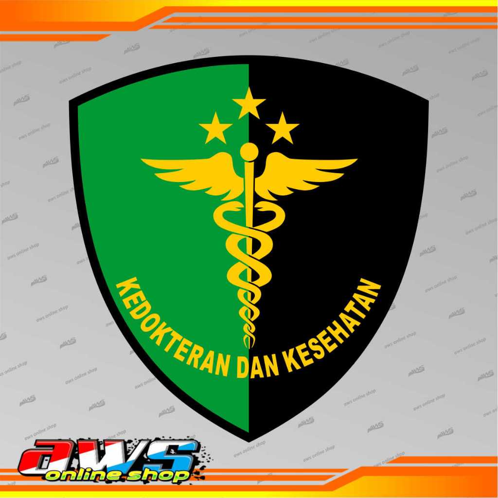 Jual Sticker Kedokteran Dan Kesehatan Polri / DOKPOL BIG Size | Shopee ...