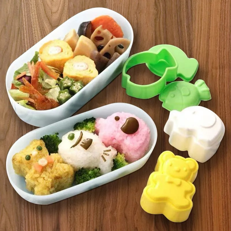 Jual CETAKAN NASI BENTO LUCU ( DAPAT 3 PC ) | Shopee Indonesia