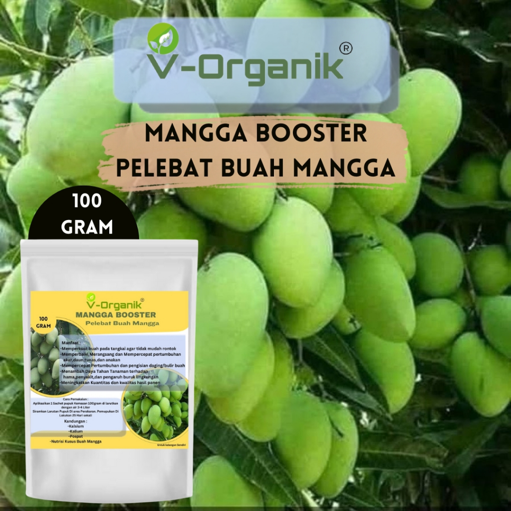 Jual Pupuk Pelebat Buah Mangga Pupuk Booster Mangga | Shopee Indonesia