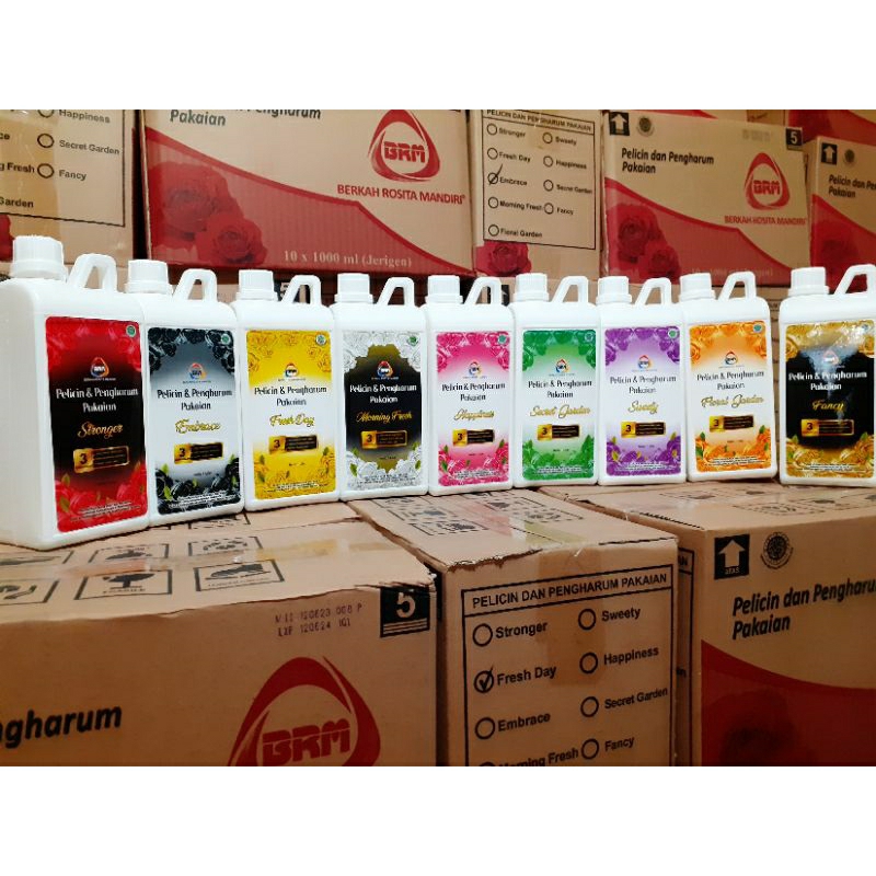 Jual Pewangi laundry kemasan botol 1Liter 1dus( 12 pcs) | Shopee Indonesia