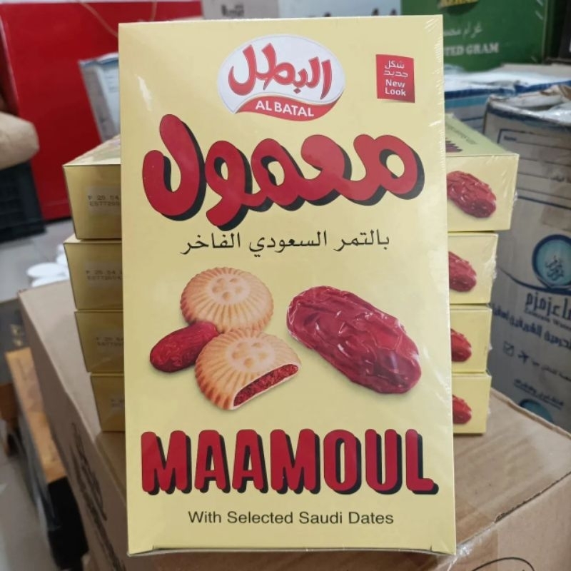 Jual BISKUIT MAMOUL AL BATAL 1 box isi 16 Biskuit Kurma Saudi Arabia ...