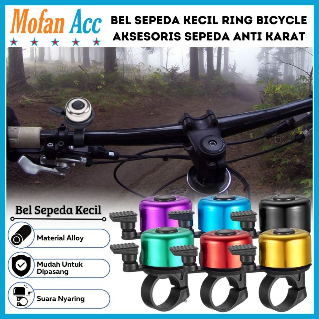 Jual Bel Sepeda Klakson Mini Bicycle Bike Ringing Bell Elegant ...