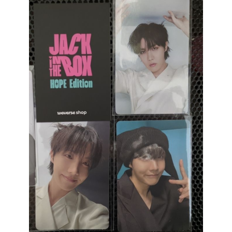 Jual Photocard Official BTS J-Hope POB Benefit LD Jack in The Box Hope Version pc rpc Hoseok ...