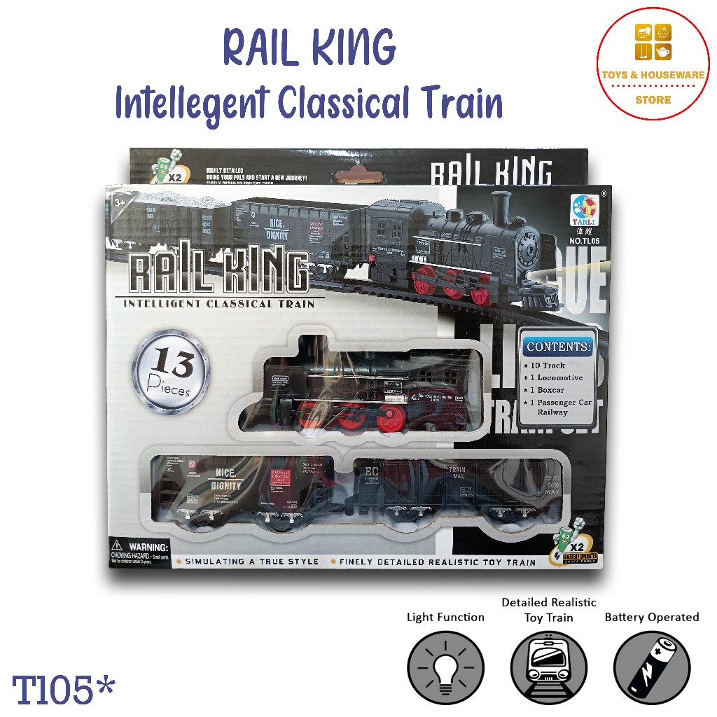 Jual RAIL KING - Mainan Kereta Api Anak TL05* | Shopee Indonesia