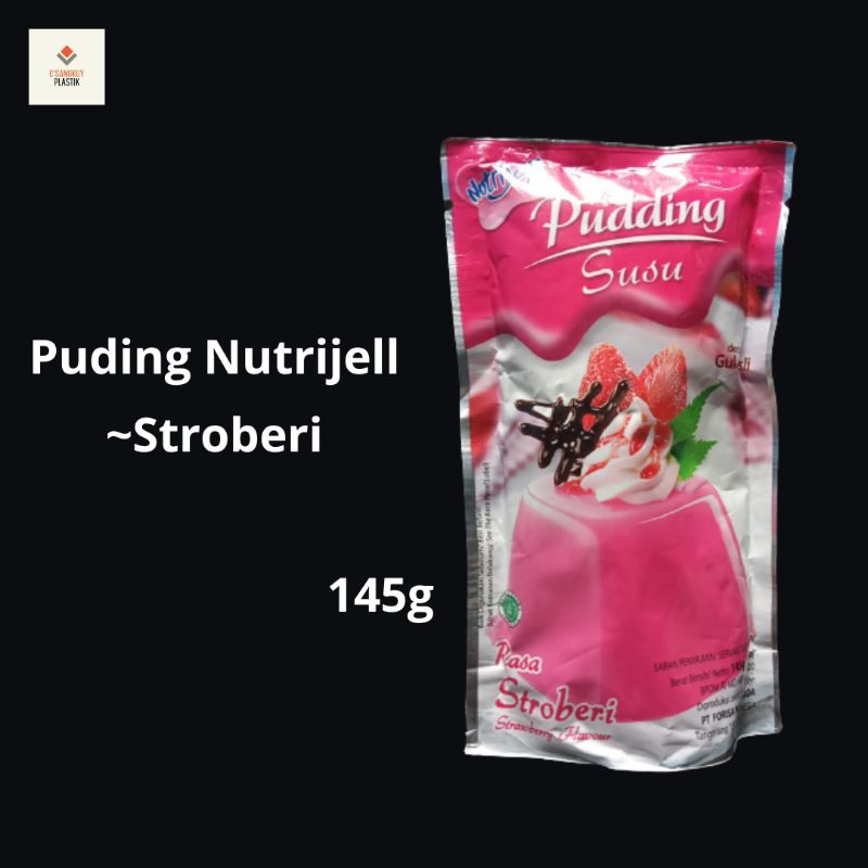 Jual Nutrijell Puding Susu/Puding bubuk instant nutrijell | Shopee ...