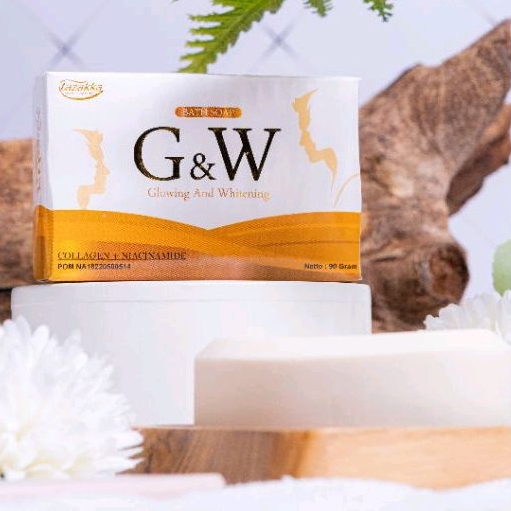 Jual Sabun G&W Skincare Herbal BPOM Pemutih Kulit Permanen Tazakka dan ...