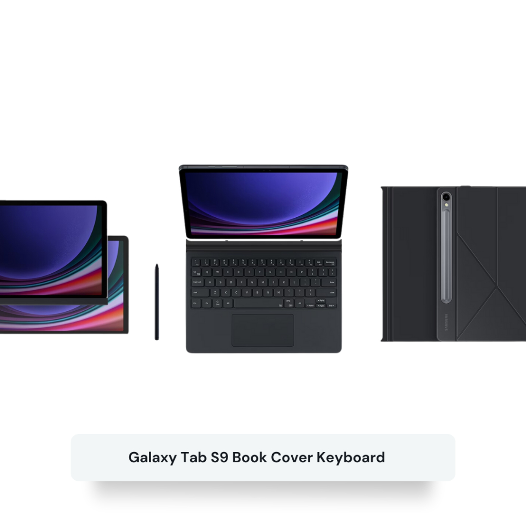 Jual Samsung Bookcover Keyboard Slim Tab S9 | S9 5G | S9FE | S9FE 5G ...