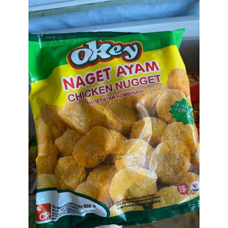Jual OKEY NUGGET AYAM 500GR | Shopee Indonesia