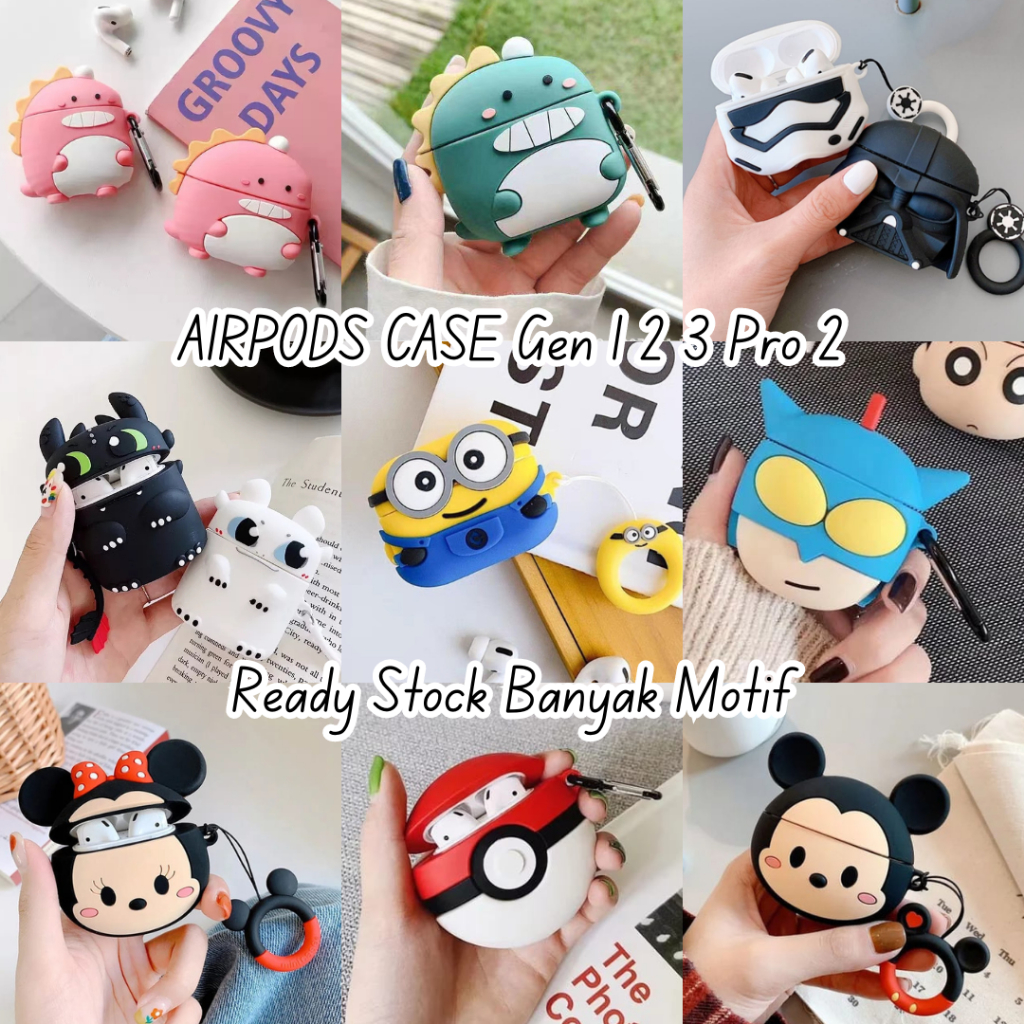 Jual Casing Silikon Case Airpods 1 2 3 Airpods Pro 2 Inpods 12 12s TWS ...