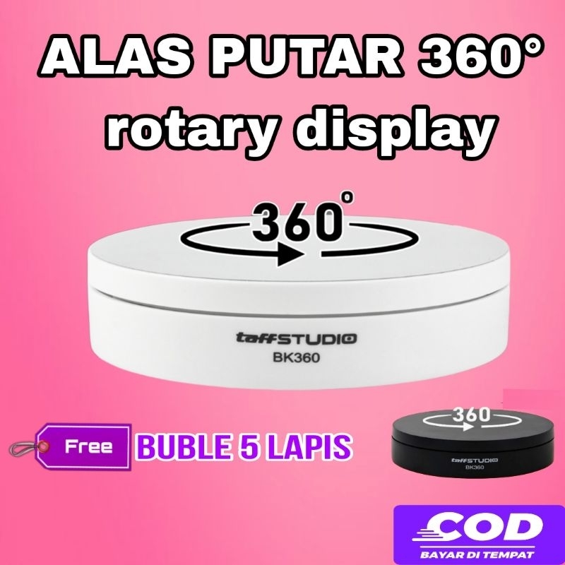 Jual alas putar fotografi rotator display meja putar alat putar ...