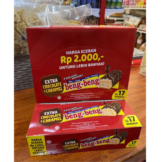 Jual beng beng cokelat box | Shopee Indonesia