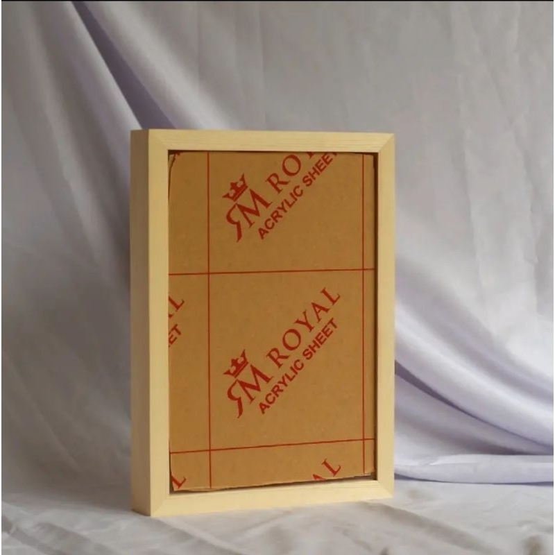 Jual Rongga 3cm Box Pigura Frame 3D A4 21x30 Cm / Kotak Mahar Bingkai ...