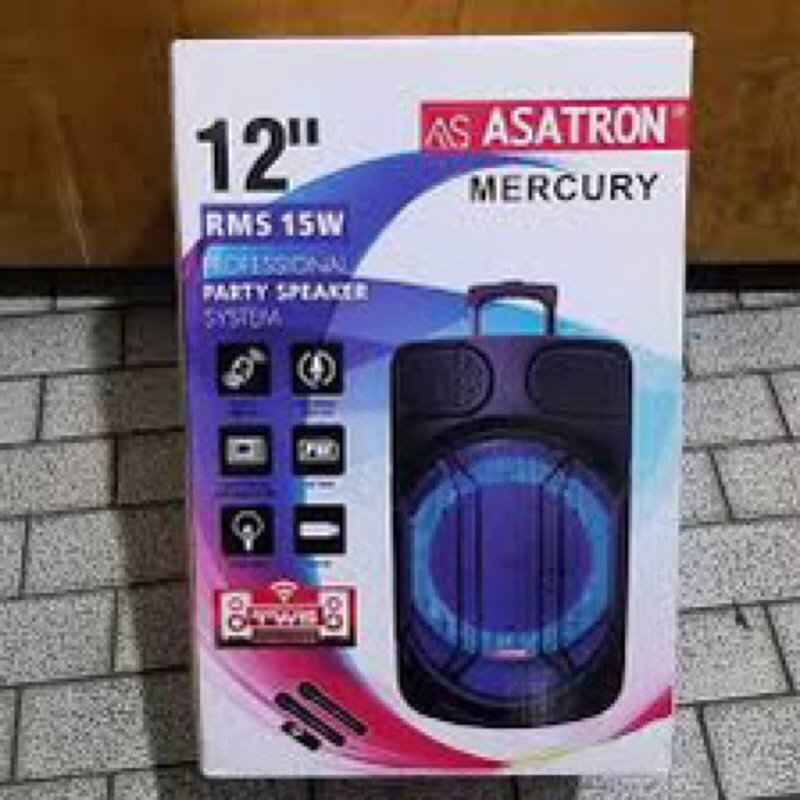 Jual SPEAKER ASATRON TYPE MERCURY 12 INCH | Shopee Indonesia