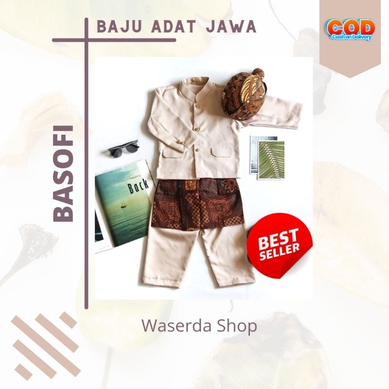 Jual Kostum Adat Jawa Model Basofi 1Tahun sd 14Tahun | Shopee Indonesia