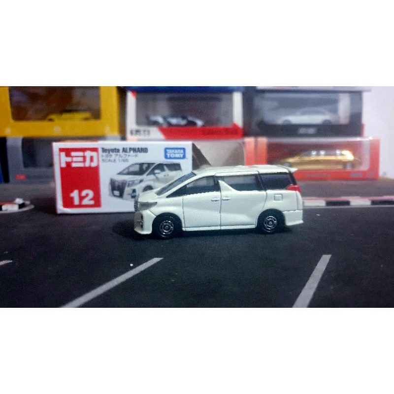 Jual Diecast Tomica Takara Tomy Toyota Alphard White | Shopee Indonesia