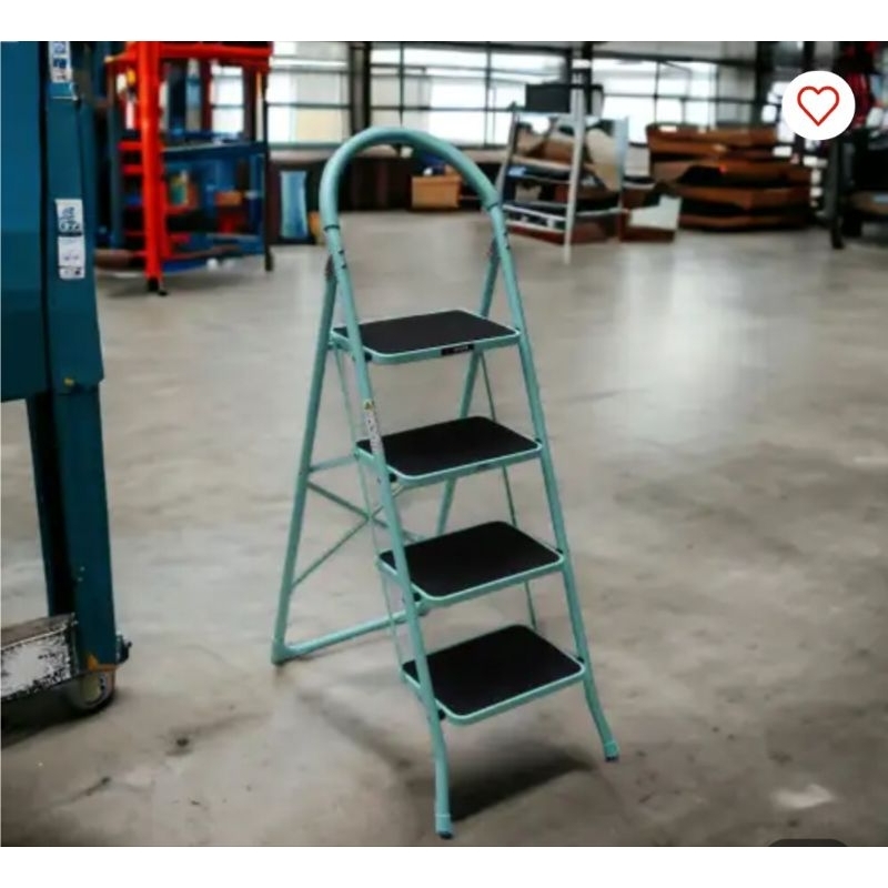 Jual tangga 4 step stool FIXSTEP BY KRISBOW alumunium blue | Shopee ...