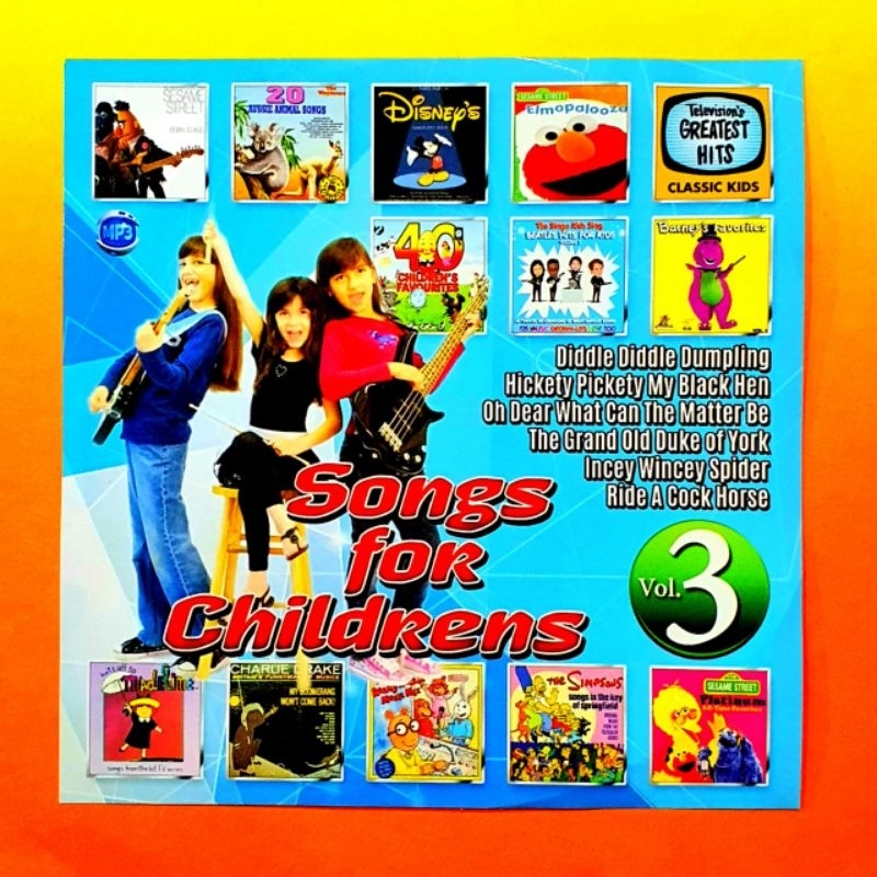 Jual KASET MP3 LAGU ANAK ANAK BAHASA INGGRIS SONGS FOR CHILDRENS-LAGU ...