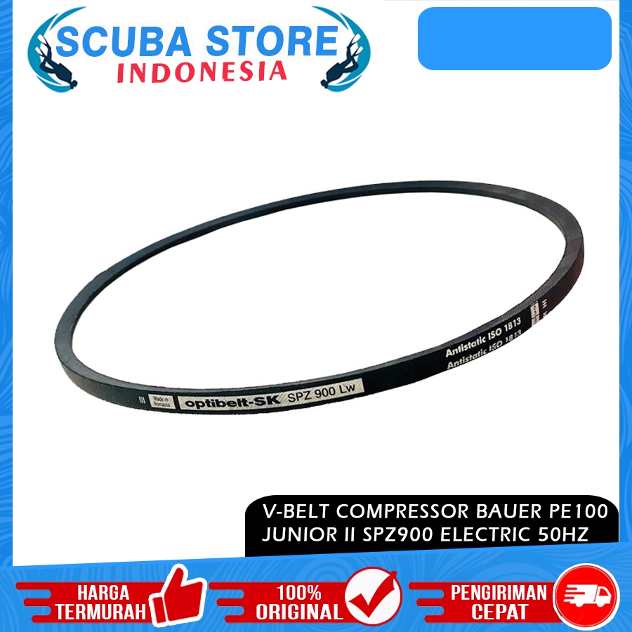 Jual Spare Part Compressor Bauer PE100 PE 100 Junior II 2 Van Fan Belt ...