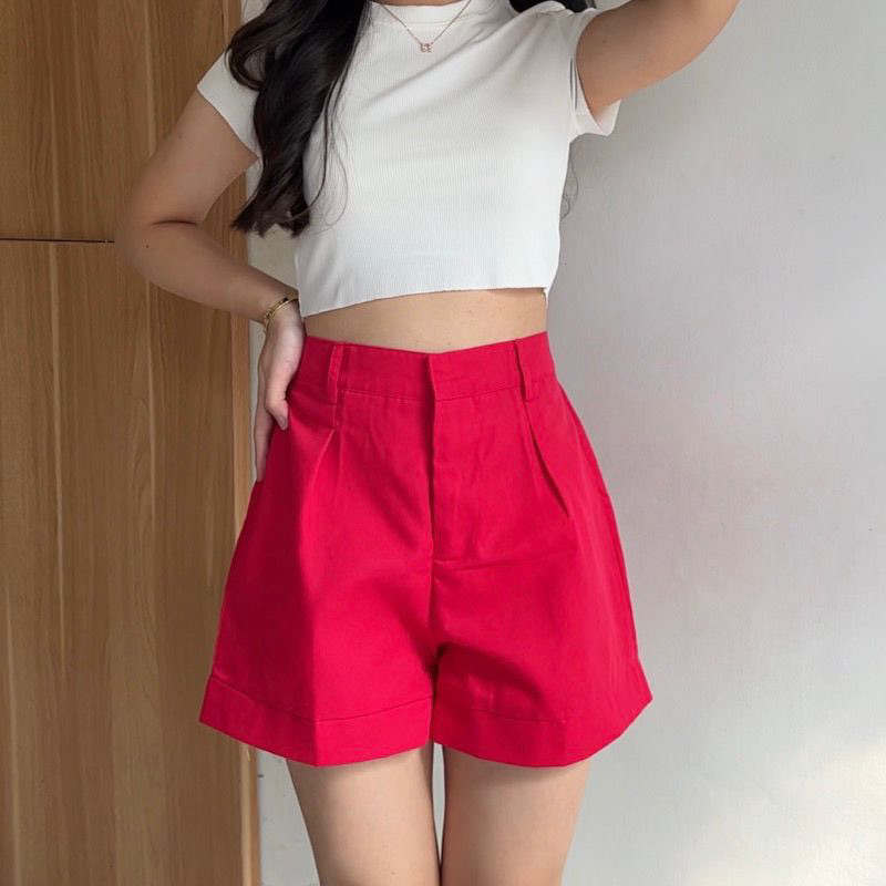 Jual Hotpants Amanda shortpants korea style celana pendek wanita terbaru | Shopee Indonesia