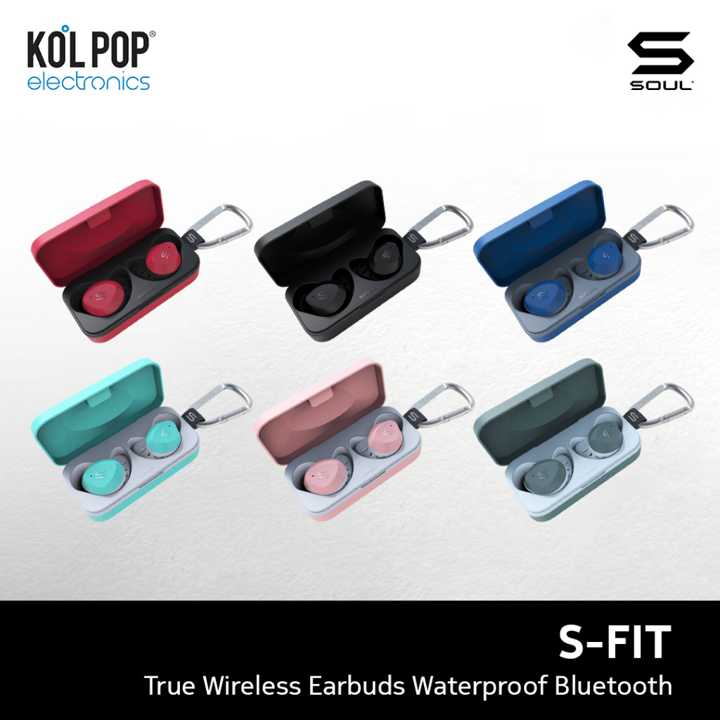 Jual Soul S-FIT True Wireless Earbuds - in Ear Headphones IP67 ...