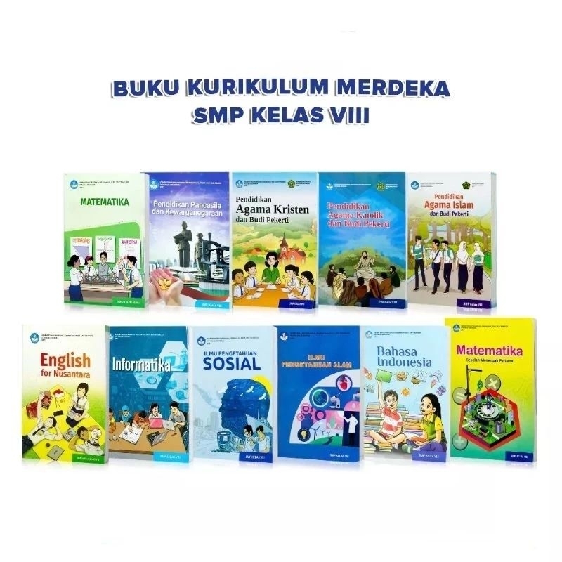 Jual BUKU PAKET SISWA SMP KELAS 8 KURIKULUM MERDEKA SEKOLAH PENGGERAK | Shopee Indonesia