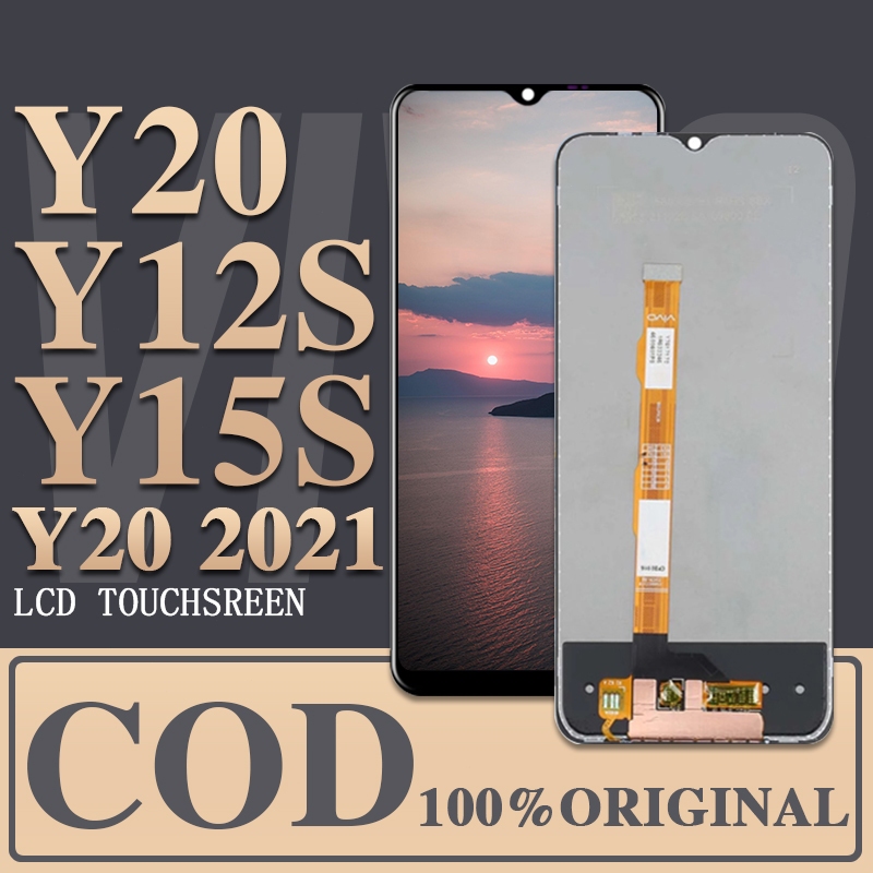 Jual 【ORIGINAL+LEM】LCD for VIVO Y12S /Y15S /Y20/ Y20 2021 ORIGINAL 100% FULL SET LAYAR HIGH ...