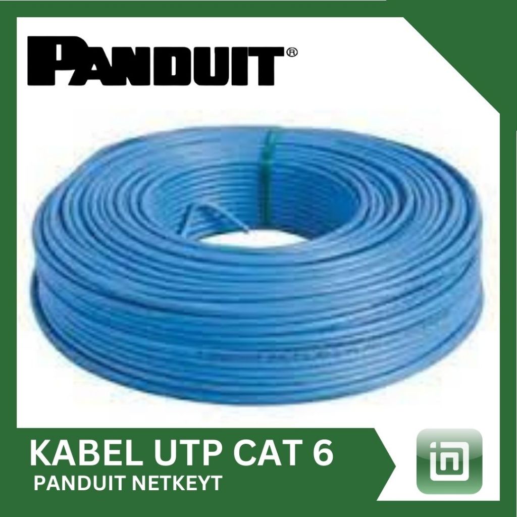Jual KABEL UTP CAT 6 PANDUIT NETKEY NUC6C04BU-FE | Shopee Indonesia