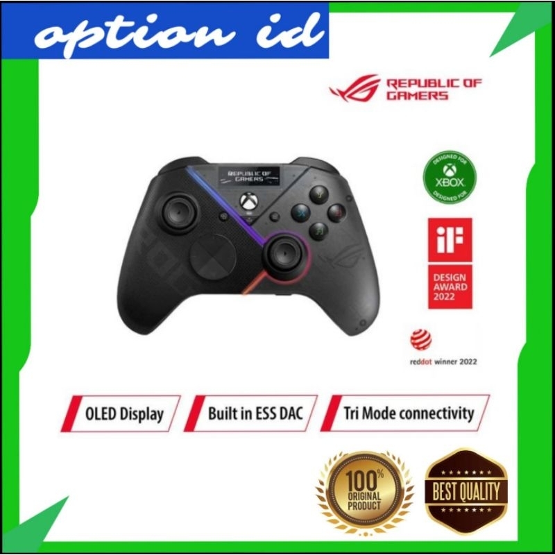 Jual Gamepad ASUS ROG Raikiri Pro | Joystick OLED Display | Shopee ...