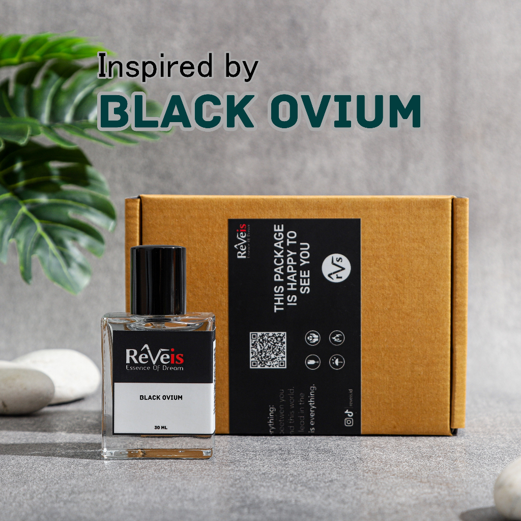Jual Parfum Black Ovium Inspired by Reveis Perfume 30ml Tahan Lama 24 ...