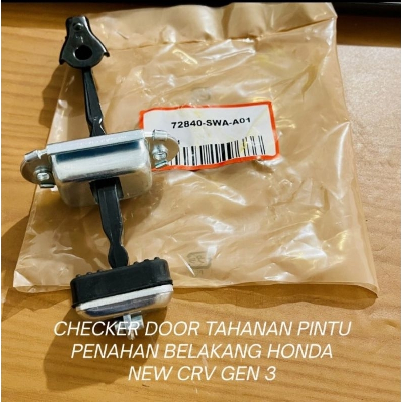 Jual CHECKER DOOR TAHANAN PINTU PENAHAN BELAKANG HONDA NEW CRV GEN 3 ...