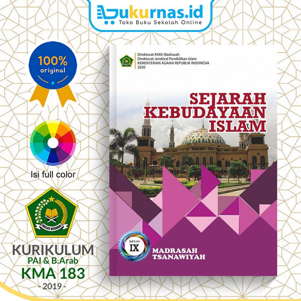Jual Buku Siswa Sejarah Kebudayaan Islam SKI Kelas 9 MTs KEMENAG | Shopee Indonesia