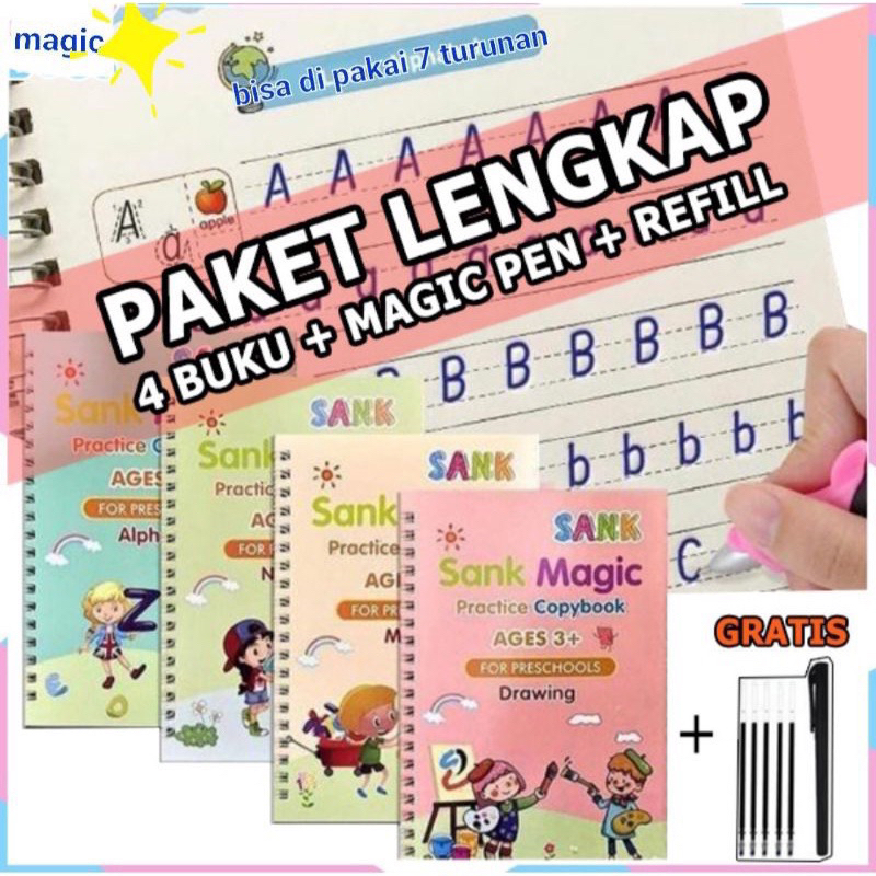 Jual MAGIC BOOK - SANK MAGIC BOOK - Buku Sank Book Magic Sank Magic ...