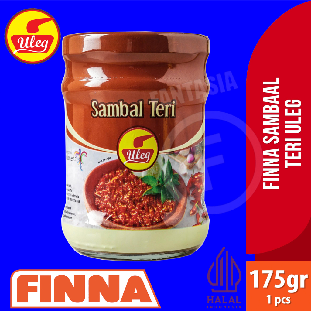 Jual FINNA SAMBAL ULEG TERI JAR FANTASIA FREE BUBBLE WRAP DAN DUS ...