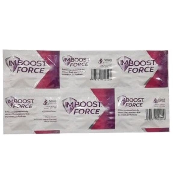 Jual IMBOOST FORCE STRIP 10 KAPLET/TABLET/IMBOOST FORCE 1 STRIP ISI 10 KAPLET/VITAMIN DAYA TAHAN ...