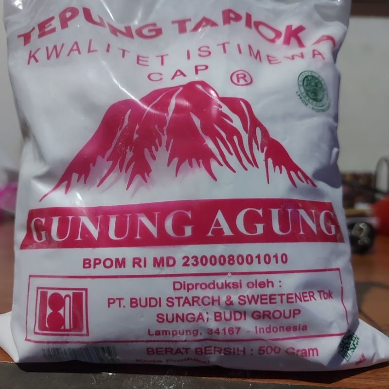 Jual Tepung Tapioka Gunung Agung 500 Gram | Shopee Indonesia Jual Tepung Tapioka Gunung Agung 500 Gram | Shopee Indonesia
