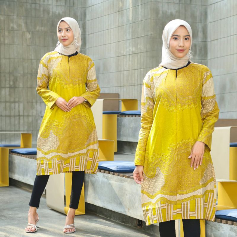 Jual Batik wanita dan pria warna kuning | Shopee Indonesia