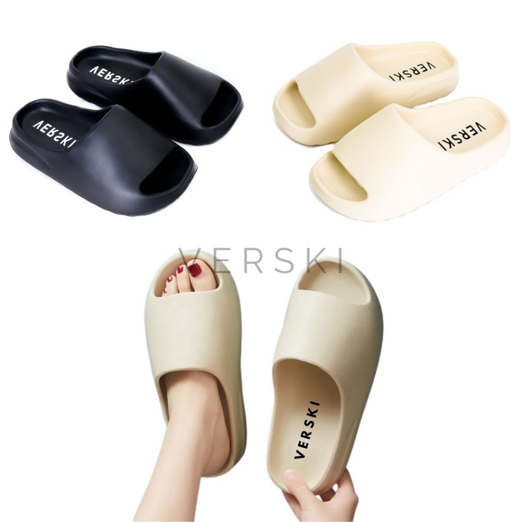 Jual VERSKI Yoora Sandal Wanita Sendal Slop Wanita Slipper Rumah Sandal ...