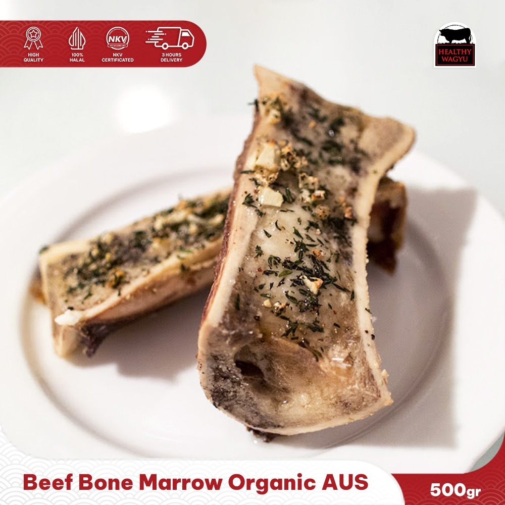 Jual Beef Bone Marrow Organic Tulang Sumsum Belah Panjang HealthyWagyu ...